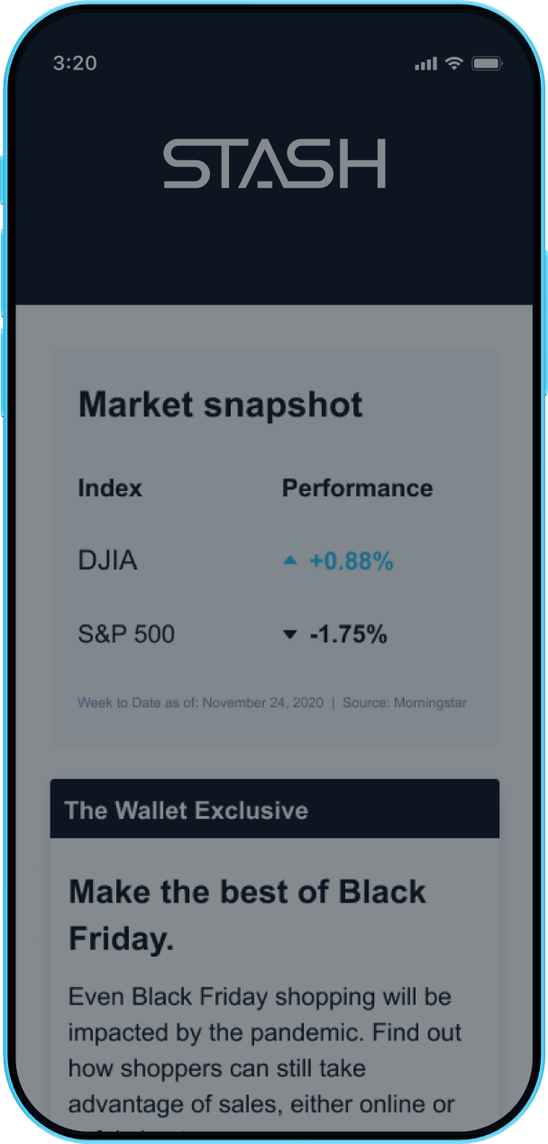 The Wallet, a financial newsletter | Stash